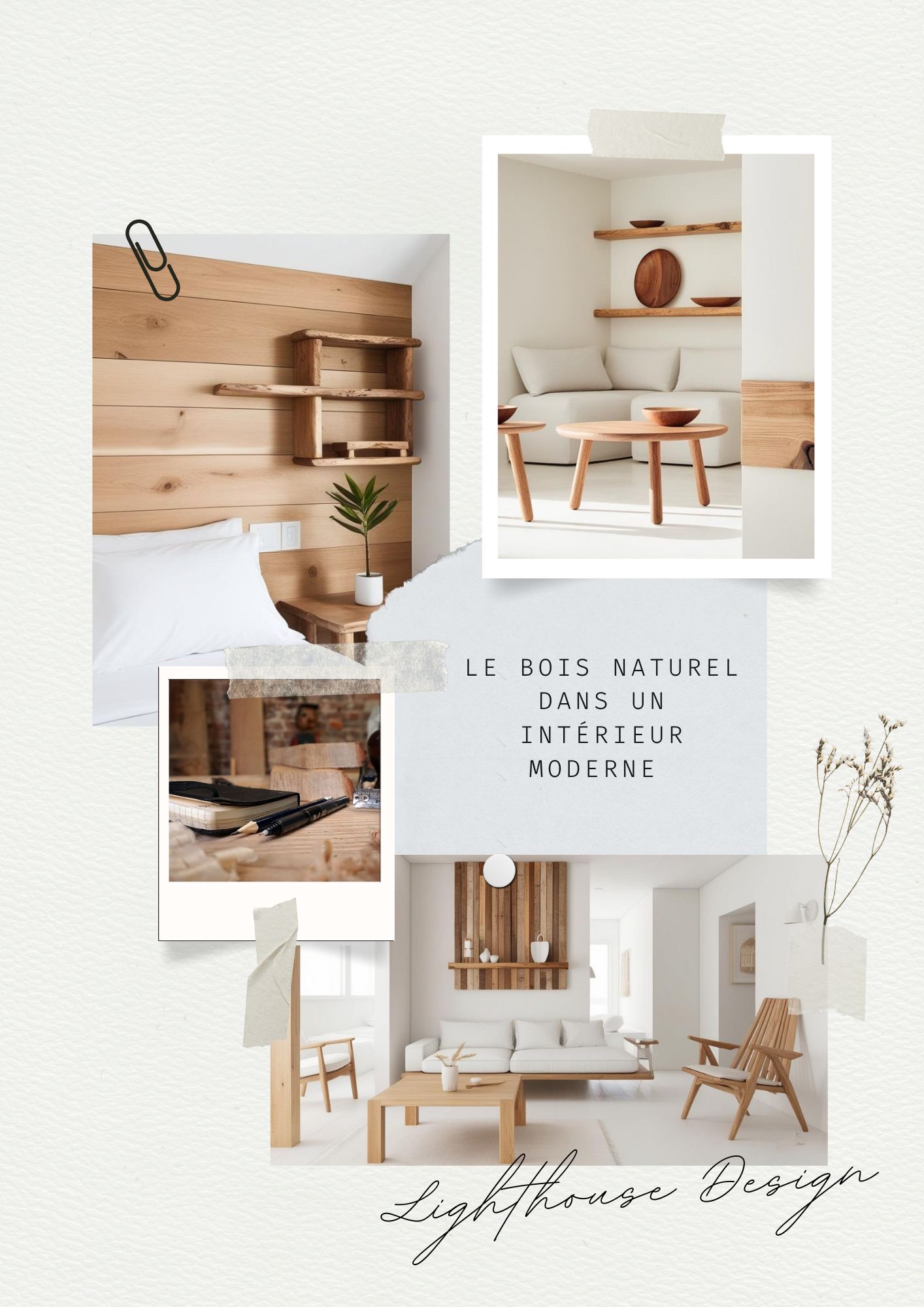 Des éléments en bois naturel dans un intérieur moderne - Lighthouse ...